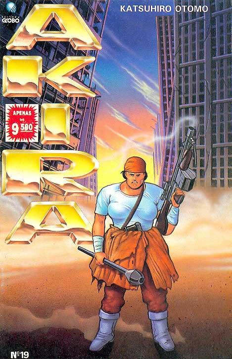 Akira 19 Editora Globo Gibis Quadrinhos HQs Mangás - Rika Comic Shop