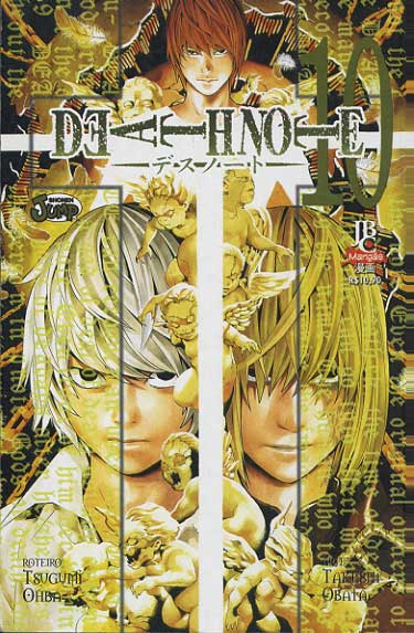 Death Note 10 Editora JBC Gibis Quadrinhos HQs Mangás - Rika Comic Shop