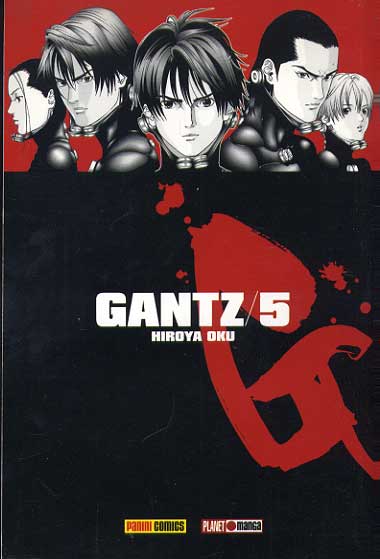 Gantz 05 Editora Panini Gibis Quadrinhos HQs Mangás - Rika Comic Shop