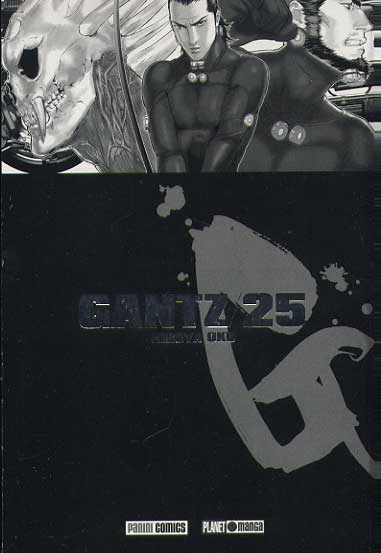 Gantz 25 Editora Panini Gibis Quadrinhos HQs Mangás - Rika Comic Shop