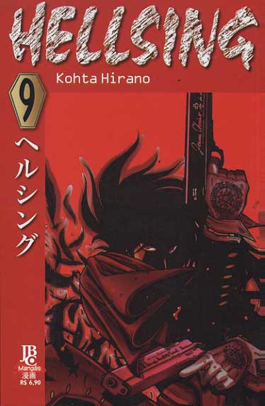 Hellsing 09 Editora JBC Gibis Quadrinhos HQs Mangás - Rika Comic Shop