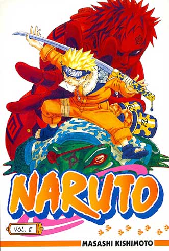 Naruto 08 Editora Panini Gibis Quadrinhos HQs Mangás - Rika Comic Shop