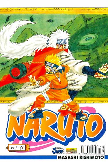 Naruto 11 Editora Panini Gibis Quadrinhos HQs Mangás - Rika Comic Shop
