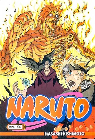 Naruto 58 Editora Panini Gibis Quadrinhos HQs Mangás - Rika Comic Shop