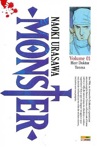 Monster 01 Editora Panini Gibis Quadrinhos HQs Mangás - Rika Comic Shop