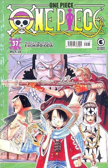 One Piece 37 Editora Conrad Gibis Quadrinhos HQs Mangás - Rika Comic Shop