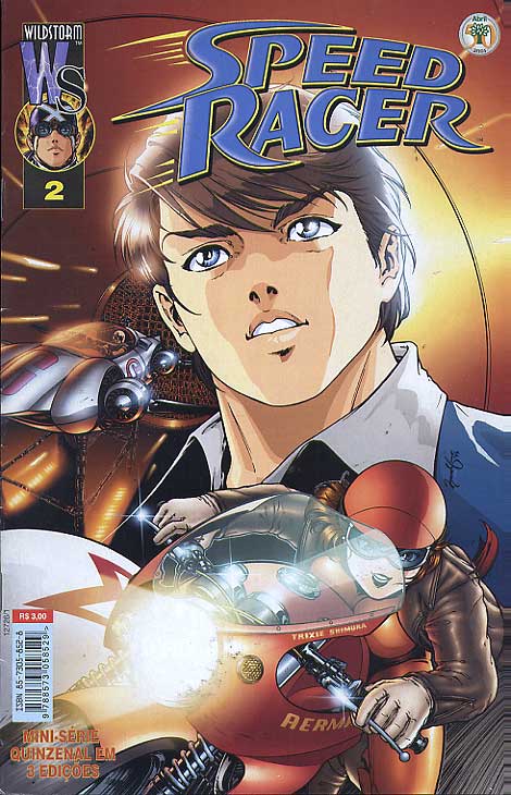 Speed Racer 2 Editora Abril Gibis Quadrinhos HQs Mangás - Rika Comic Shop