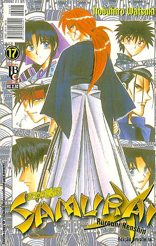 Samurai X 17 Editora JBC Gibis Quadrinhos HQs Mangás - Rika Comic Shop