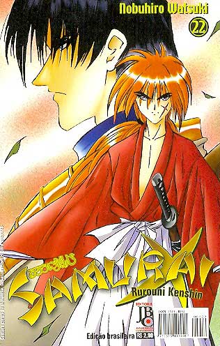 Samurai X 22 Editora JBC Gibis Quadrinhos HQs Mangás - Rika Comic Shop