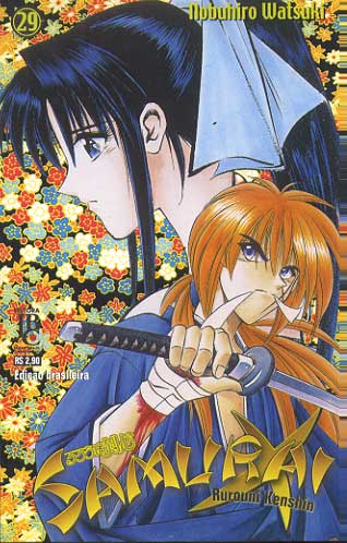 Samurai X 29 Editora JBC Gibis Quadrinhos HQs Mangás - Rika Comic Shop