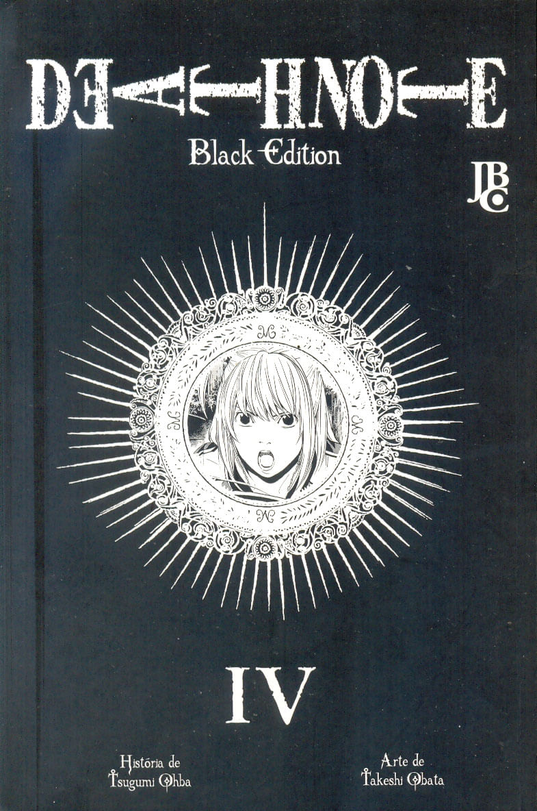 Death Note - Black Edition 4 Editora JBC Gibis Quadrinhos HQs Mangás ...