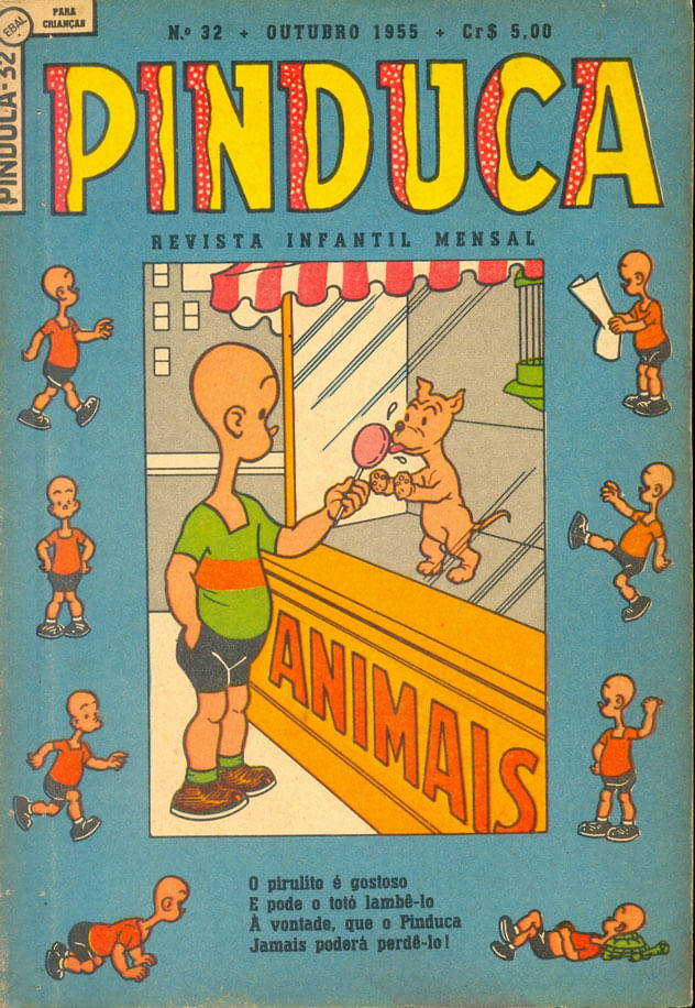 Pinduca 032 Editora Ebal - Gibis Quadrinhos Mangás - Rika Comic Shop