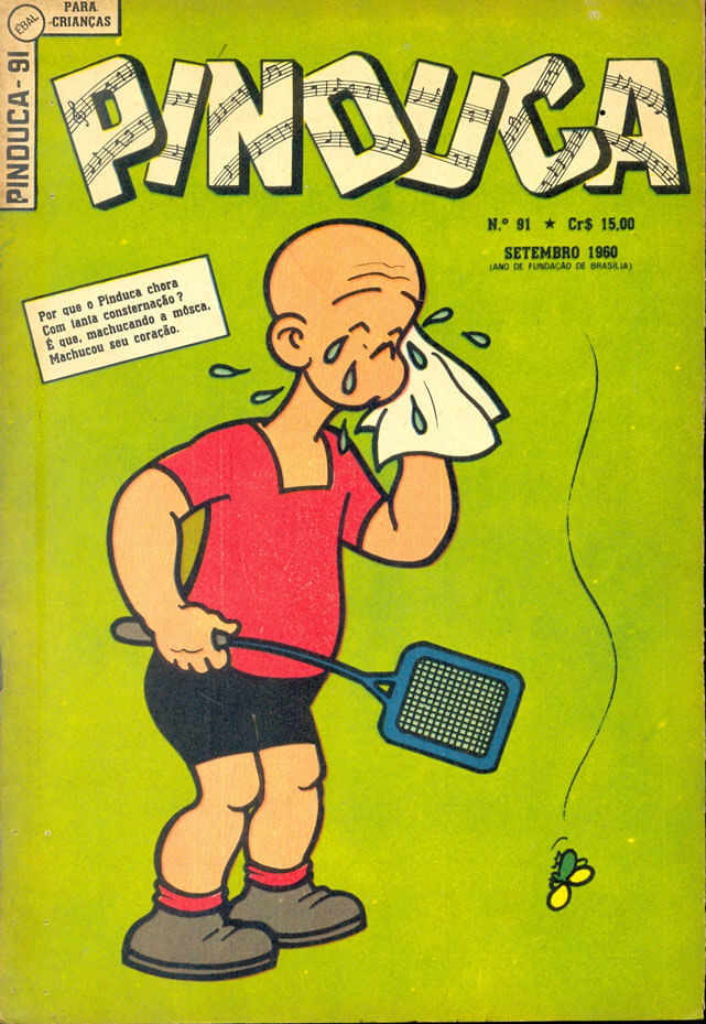Pinduca 091 Editora Ebal - Gibis Quadrinhos Mangás - Rika Comic Shop