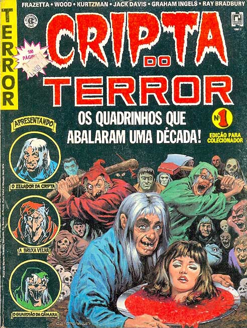 Cripta do Terror 1 Editora Record - Gibis Quadrinhos Mangás - Rika Comic Shop