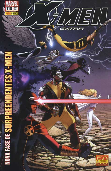 X-Men Extra 110 Editora Panini Gibis Quadrinhos HQs Mangás - Rika Comic Shop - Rika Comic Shop