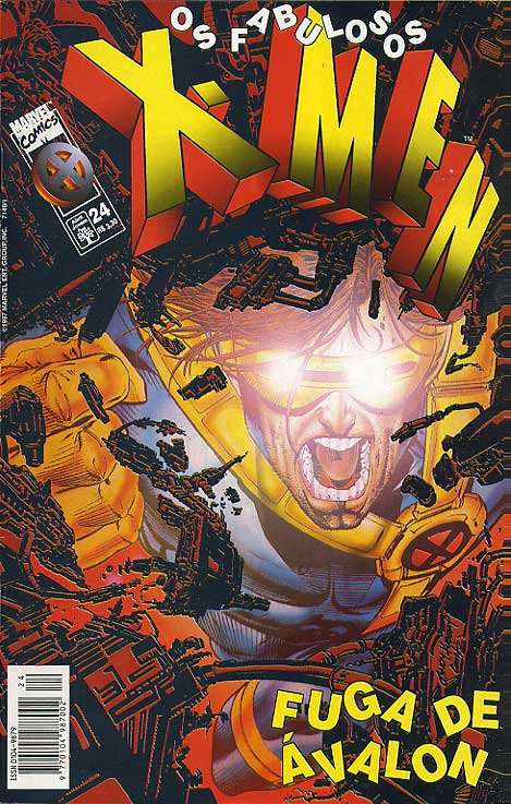 Fabulosos X-Men 24 Editora Abril Gibis Quadrinhos HQs Mangás - Rika Comic Shop - Rika Comic Shop