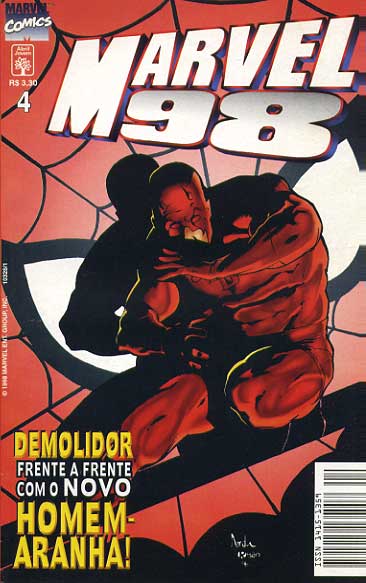 Marvel 1998 04 Editora Abril Gibis Quadrinhos HQs Mangás - Rika Comic ...