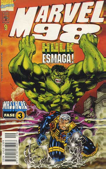 Marvel 1998 09 Editora Abril Gibis Quadrinhos HQs Mangás - Rika Comic ...