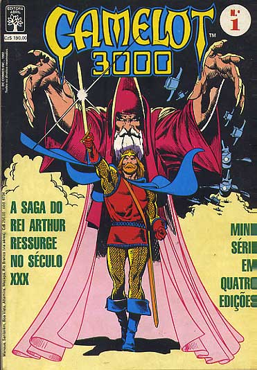Camelot 3000 1 Editora Abril Gibis Quadrinhos HQs Mangás - Rika Comic ...