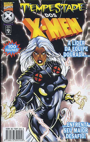Tempestade dos X-Men Editora Abril Gibis Quadrinhos HQs Mangás - Rika Comic Shop - Rika Comic Shop