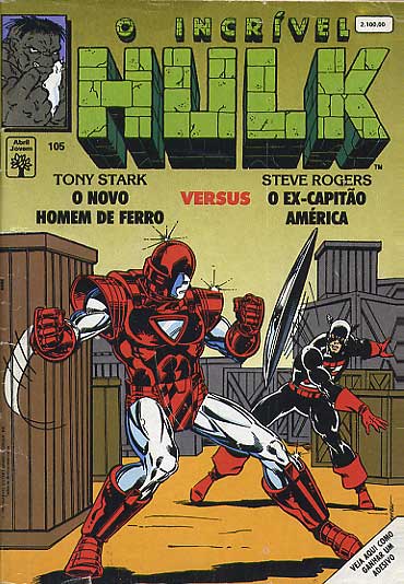 Hulk 105 Editora Abril Gibis Quadrinhos HQs Mangás - Rika Comic Shop ...