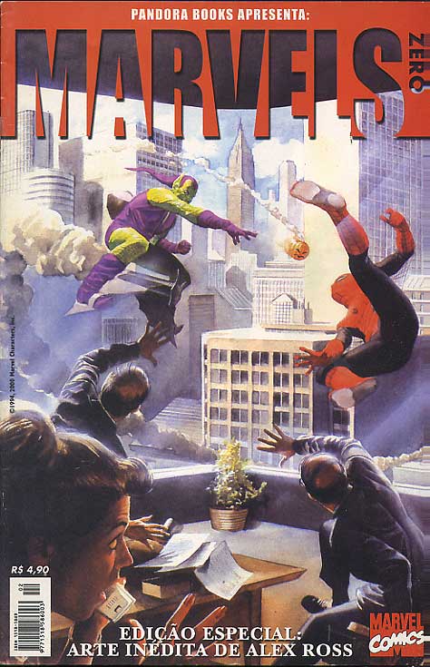 Marvels Zero Editora Pandora Gibis Quadrinhos HQs Mangás - Rika Comic ...