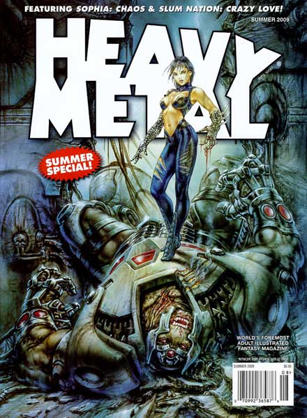 Comic Book Heavy Metal 2009 Summer Special Heavy Metal Rare Old Online ...