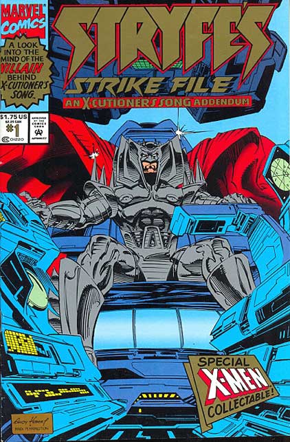 Comic Book Stryfe's Strike File 1 Marvel Rare Old Online Shop ...
