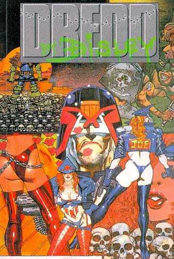 Comic Book Dredd By Bisley Fleetway Rare Old Online Shop Collectors ...