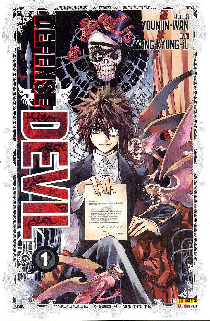 Defense Devil 01 Editora Panini Gibis Quadrinhos HQs Mangás - Rika Comic Shop