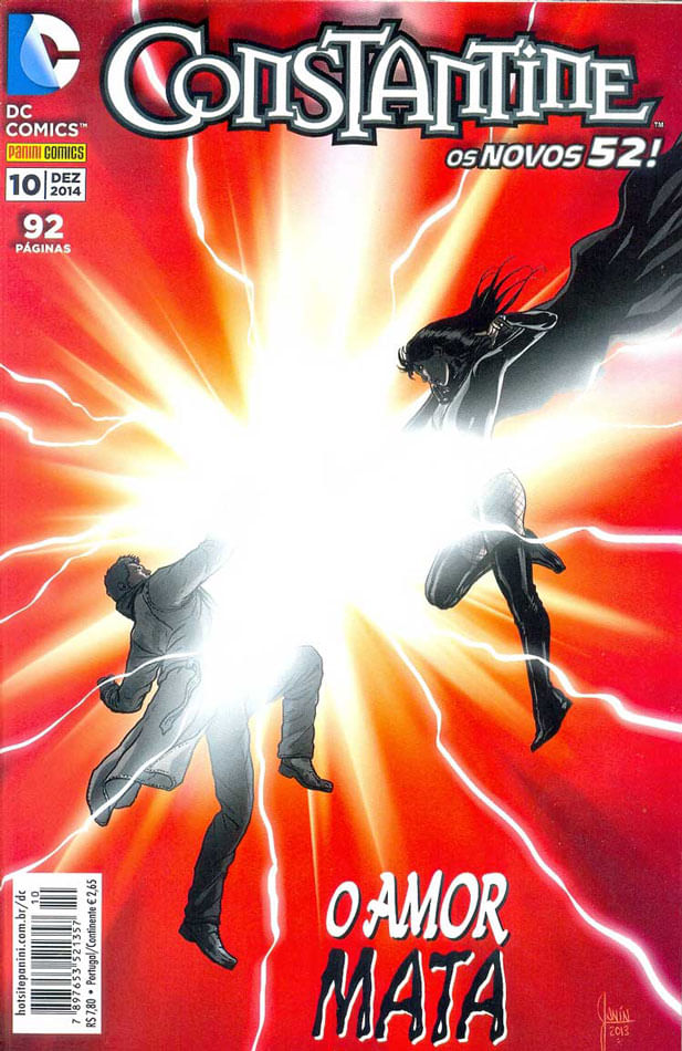Constantine 10 Editora Panini Gibis Quadrinhos HQs Mangás - Rika Comic ...