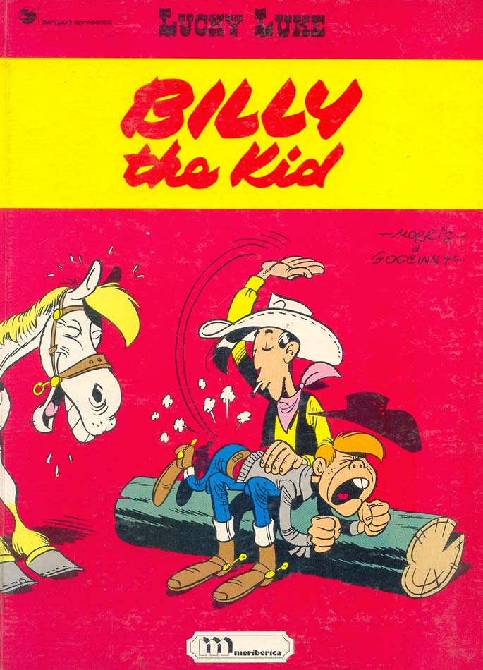 Gibi Importado Lucky Luke - Billy the Kid - Rika Comic Shop