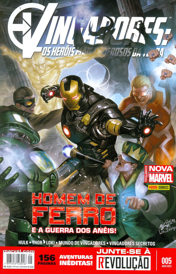 Vingadores Os Heróis Mais Poderosos Da Terra 05 Editora Panini Gibis
