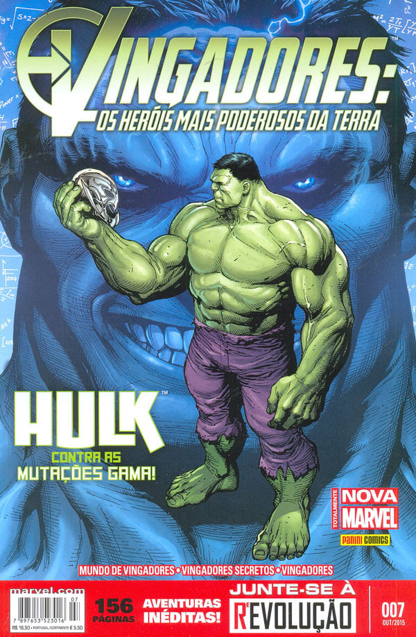 Vingadores Os Heróis Mais Poderosos Da Terra 07 Editora Panini Gibis