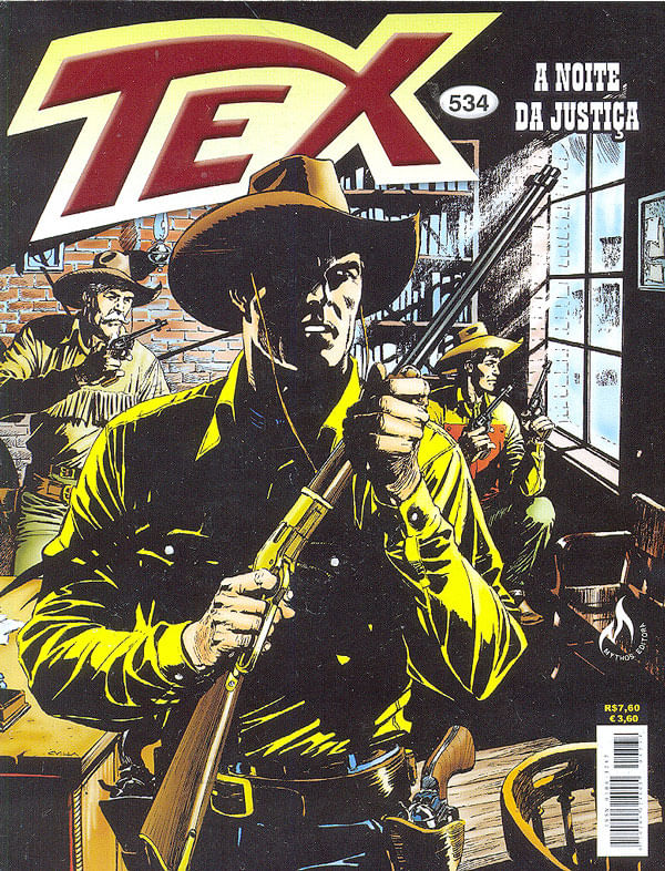 Tex 534 Editora Mythos - Gibis Quadrinhos Mangás Faroeste - Rika Comic Shop