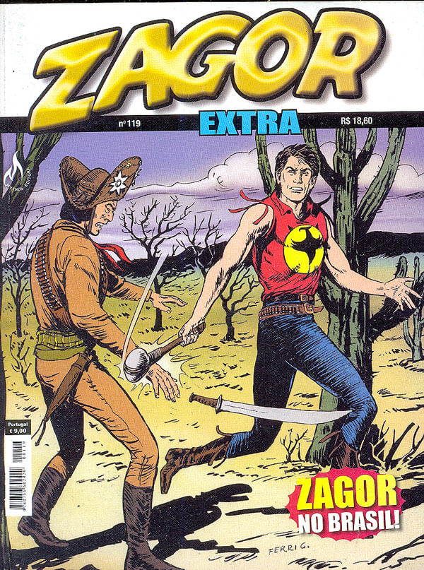 Zagor Extra 119 Editora Mythos - Gibis Quadrinhos Mangás Faroeste ...