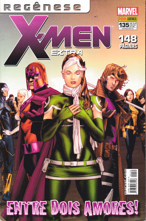 X-Men Extra 135 Editora Panini Gibis Quadrinhos HQs Mangás - Rika Comic Shop - Rika Comic Shop