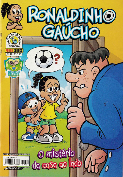 Ronaldinho Gaúcho 91 Editora Panini - Rika Comic Shop - Gibis ...