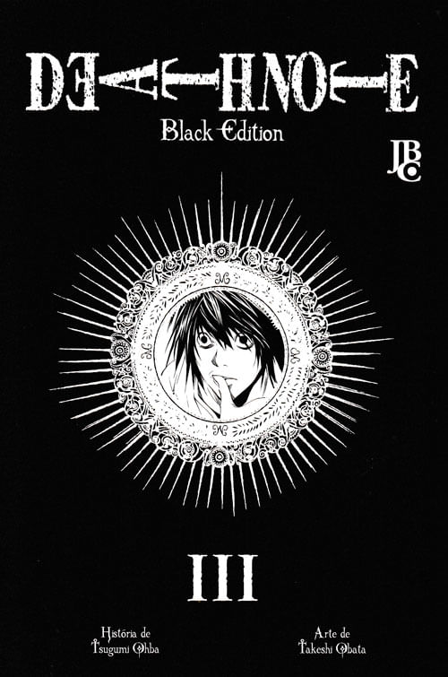 Death Note - Black Edition 3 Editora JBC Gibis Quadrinhos HQs Mangás ...