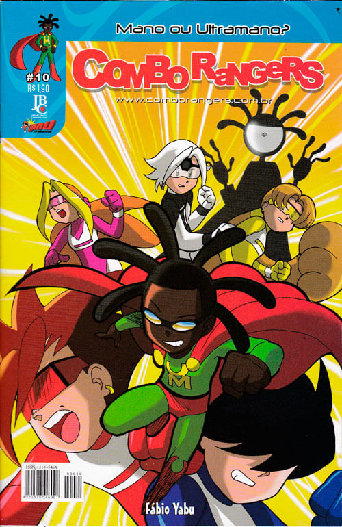 Combo Rangers 10 Editora JBC Gibis Quadrinhos HQs Mangás - Rika Comic Shop
