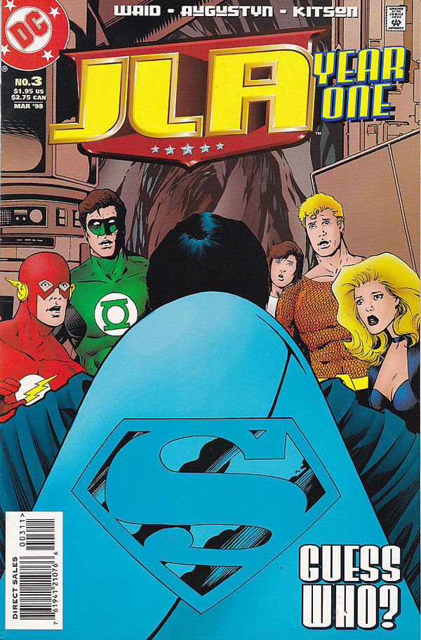 JLA - Year One # 3 - Gibis Mangás Quadrinhos HQs - Rika Comic Shop