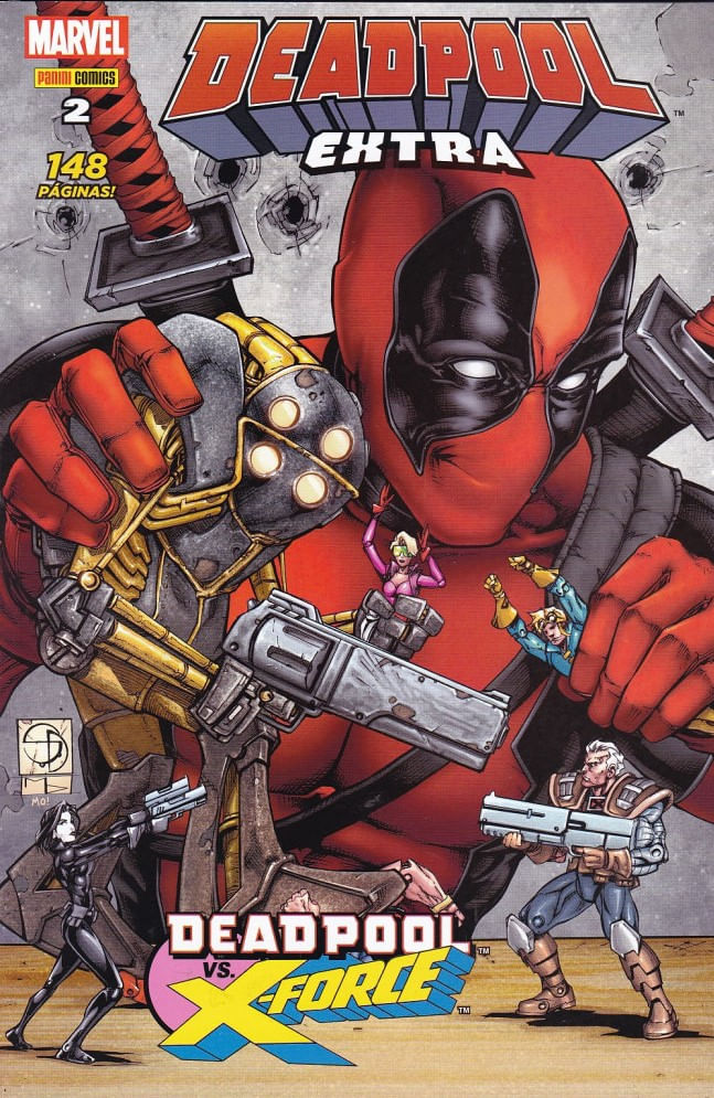Deadpool Extra 02 Editora Panini Gibis Quadrinhos HQs Mangás - Rika ...