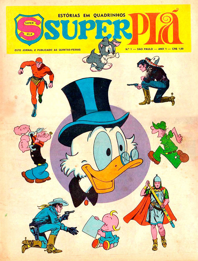 Super Plá 1 Editora Super-Plá - Gibis Quadrinhos Mangás - Rika Comic Shop