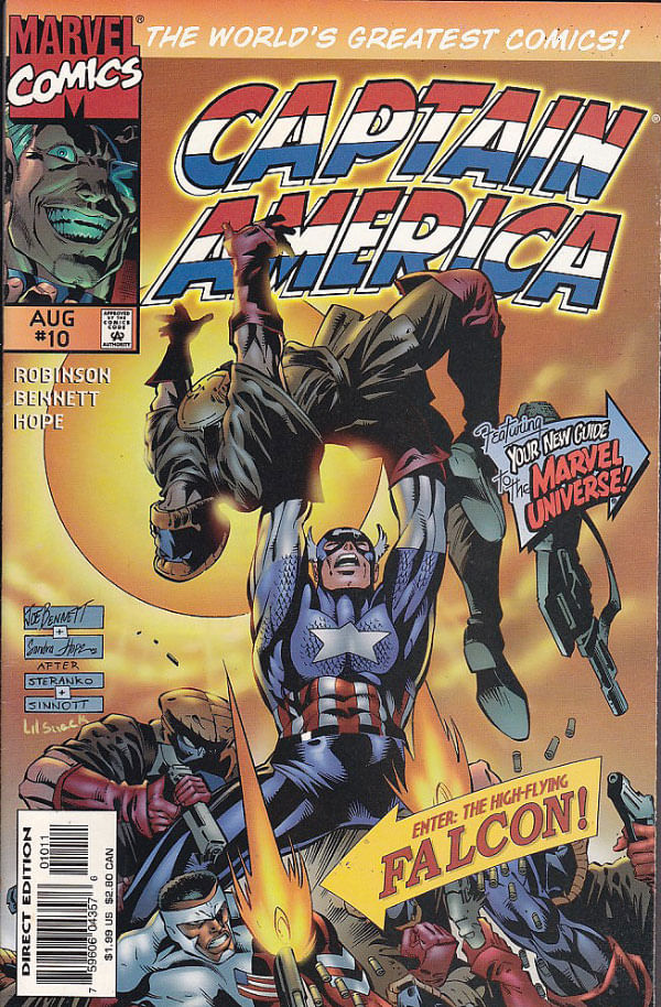 Captain America - Volume 2 # 10 - Rika Comic Shop