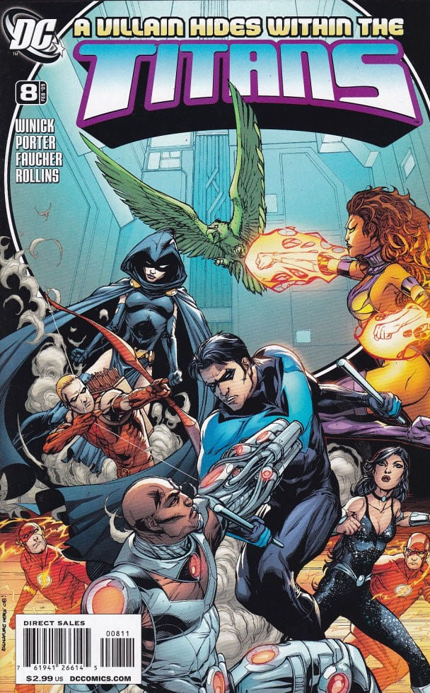 Titans - Volume 2 # 08 - Gibis Mangás Quadrinhos HQs - Rika Comic Shop