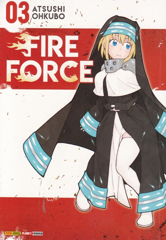 mangá Fire Force nº 03 - Rika Comic Shop