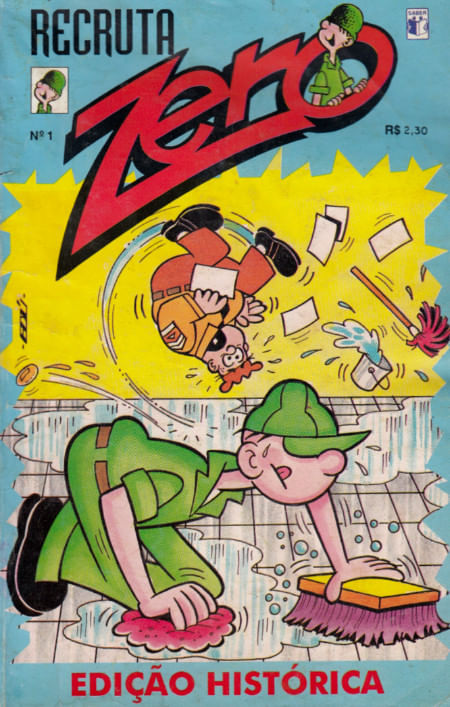 Recruta Zero - Edição Histórica 01 Editora Saber - Gibis Quadrinhos ...
