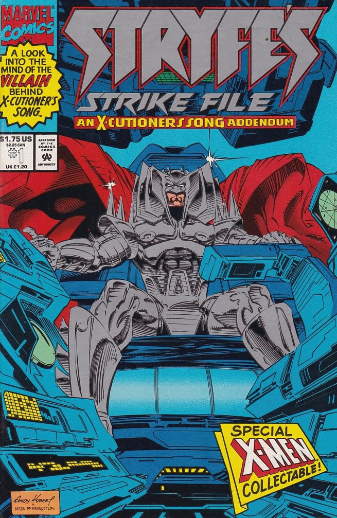 Stryfe's Strike File # 1 - Gibis Mangás Quadrinhos HQs - Rika Comic Shop