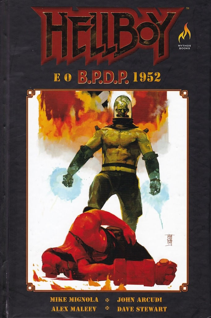 Hellboy e o B.P.D.P - 1952 Editora Mythos Gibis Quadrinhos HQs Mangás - Rika Comic Shop