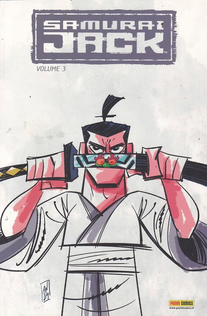 Samurai Jack - Volume 3 - Gibis Mangás Quadrinhos HQs - Rika Comic Shop